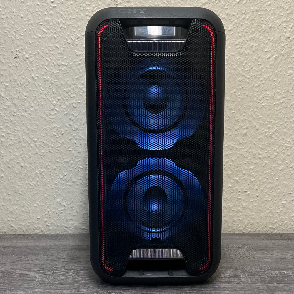 SONY GTK-XB5 LED BLUETOOTH SPEAKER PARTY SPEAKER - BLACK - NO REMOTE ...